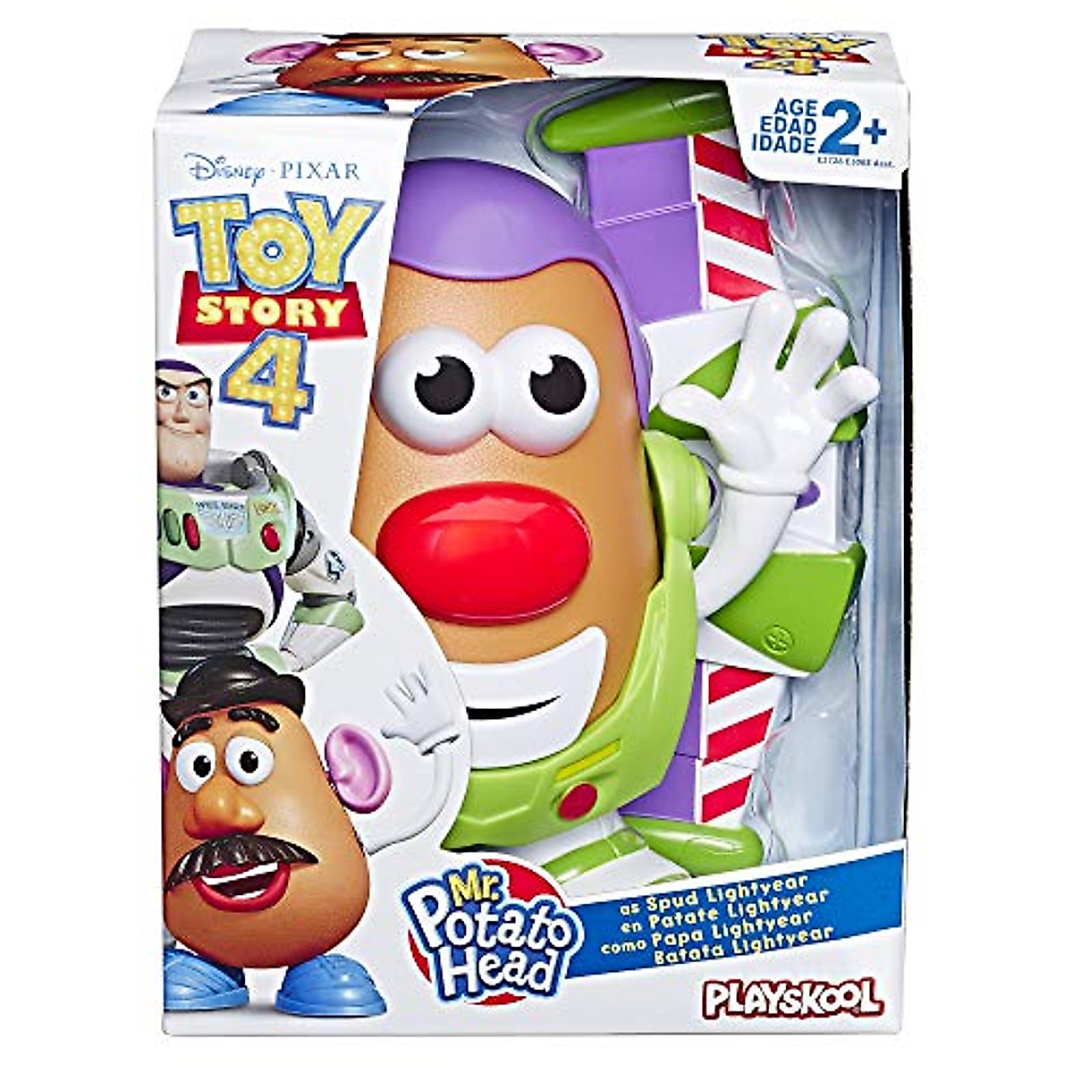 Mr Potato Head Disney Pixar Toy Story 4 Spud Lightyear Figure Toy for Kids Ages 2 & Up