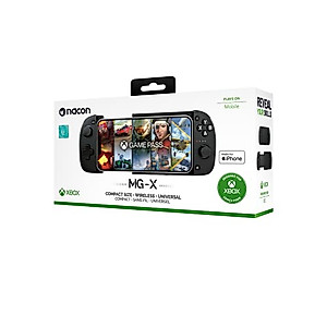 RIG Nacon MG-X for iPhone - MFi Wireless Mobile Gaming Controller for Apple iOS