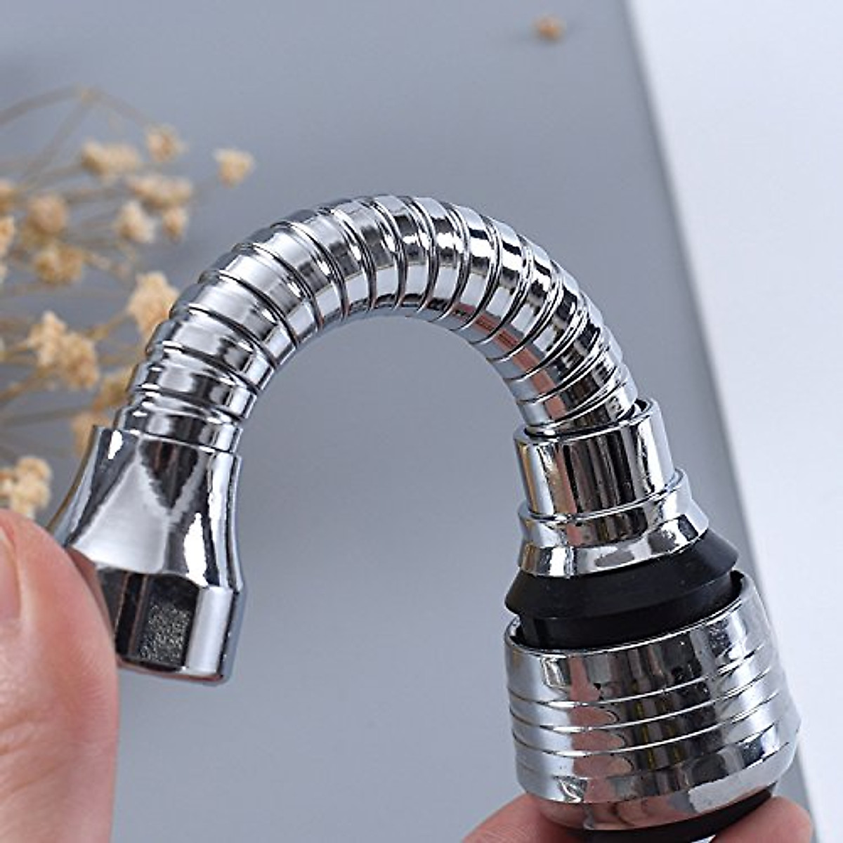 Kitchen Faucet Sprayer 360 Degrees Swivel, for Kitchen Sinks Sprayer Replacement Attachment, Laundry Sink Sprayer，Suitable for Thread Interface of Circular Faucet.Set of 1