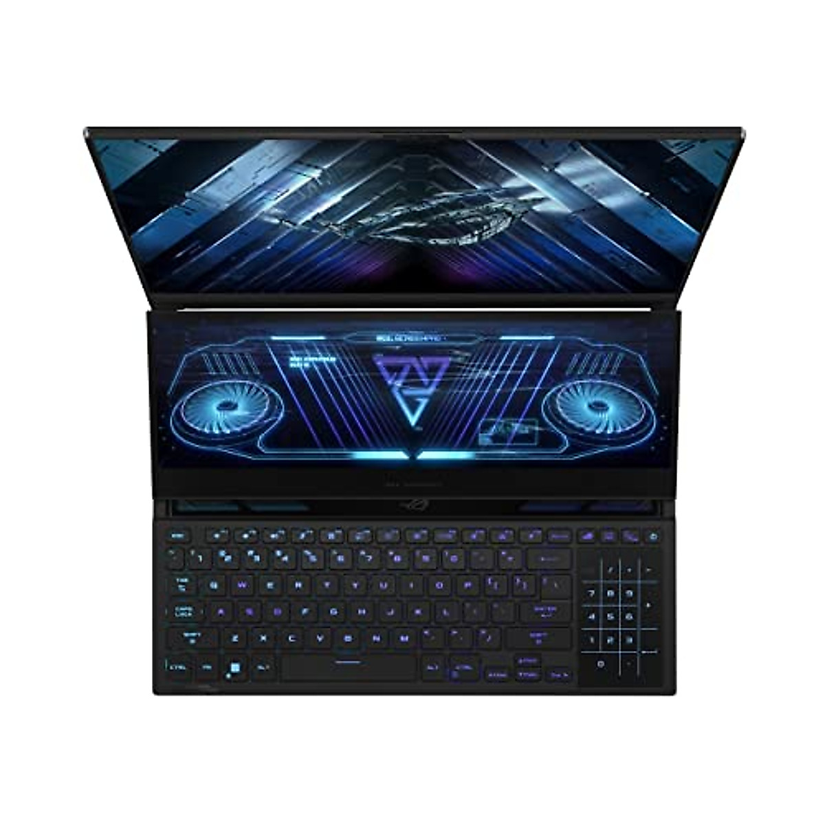 asus ROG Zephyrus Duo 16 GX650 GX 16.0'' 240Hz WQXGA Gaming Laptop (AMD Ryzen 9 7945HX 16-Core, 64GB DDR5, 1TB PCIe SSD, GeForce RTX 4080 12GB, Per Key RGB KYB, Win11P) w/Dockztorm Dock