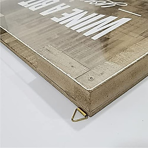 Wine Cork Holder Decor Gifts Shadow Box Wine Sign for Wine Lovers Accessories Display Storage Decorative Container