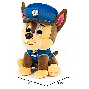 GUND PAW Patrol: The Movie Chase Plush Toy, Premium Stuffed Animal for Ages 1 and Up, 6”