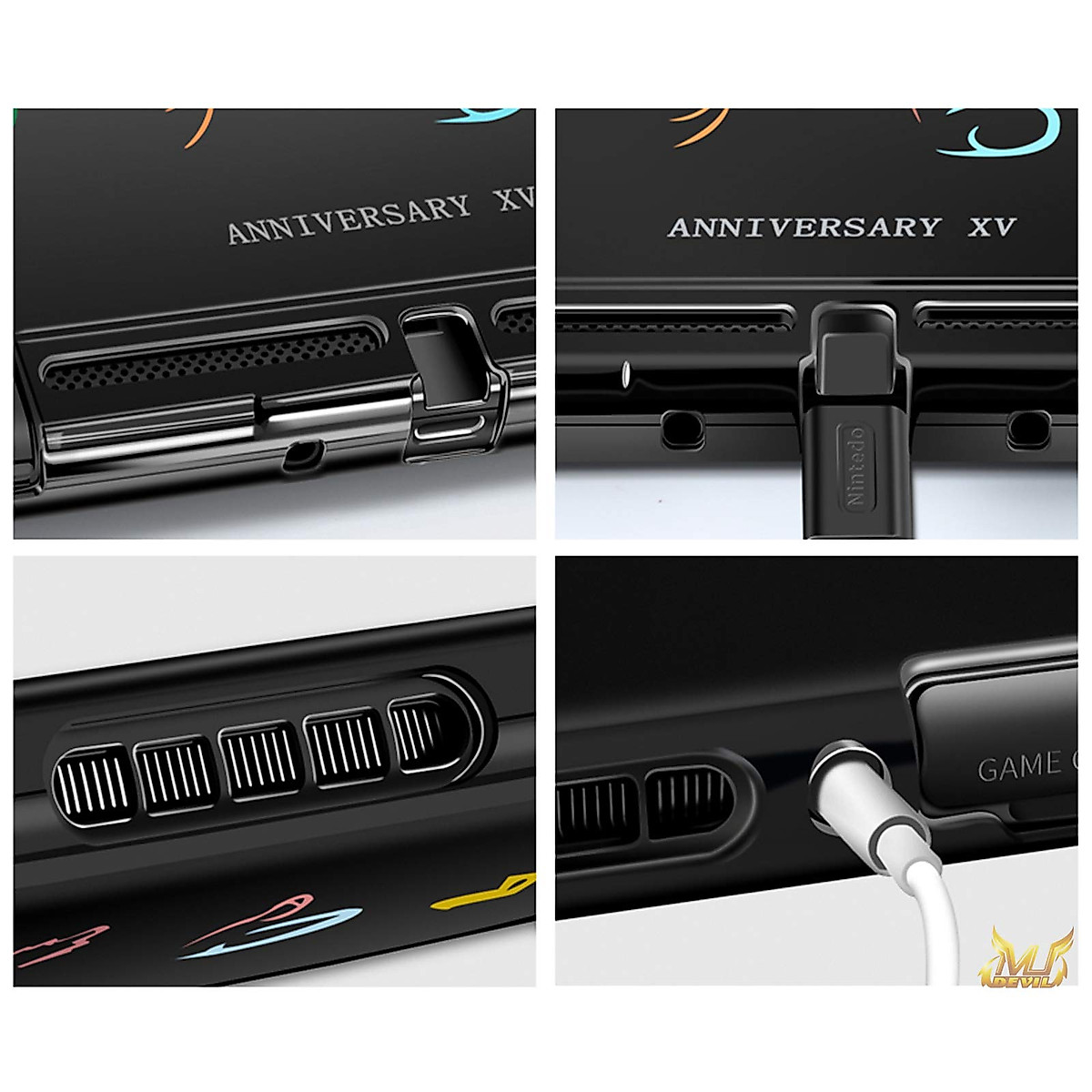 MUDEVIL Protective Case for Nintendo Switch | Cute Rilakkuma | Anti-Scratch Shockproof Slim Cover Case for Nitendo Switch and Joy-Con