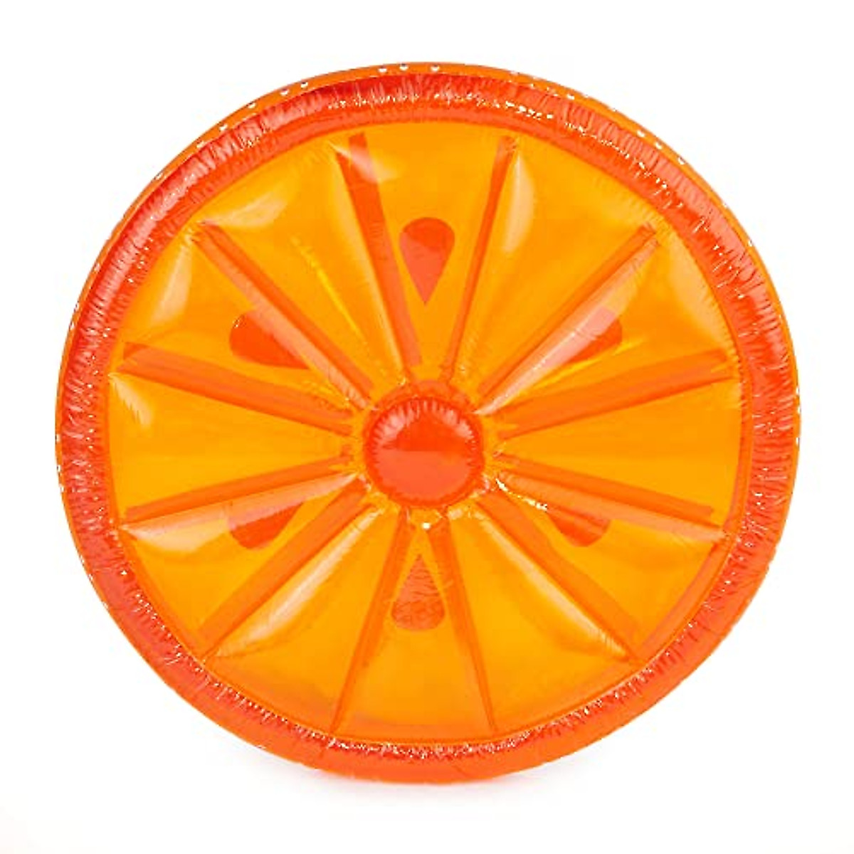 Swimline Giant Fruit Slice Pool Island, Orange