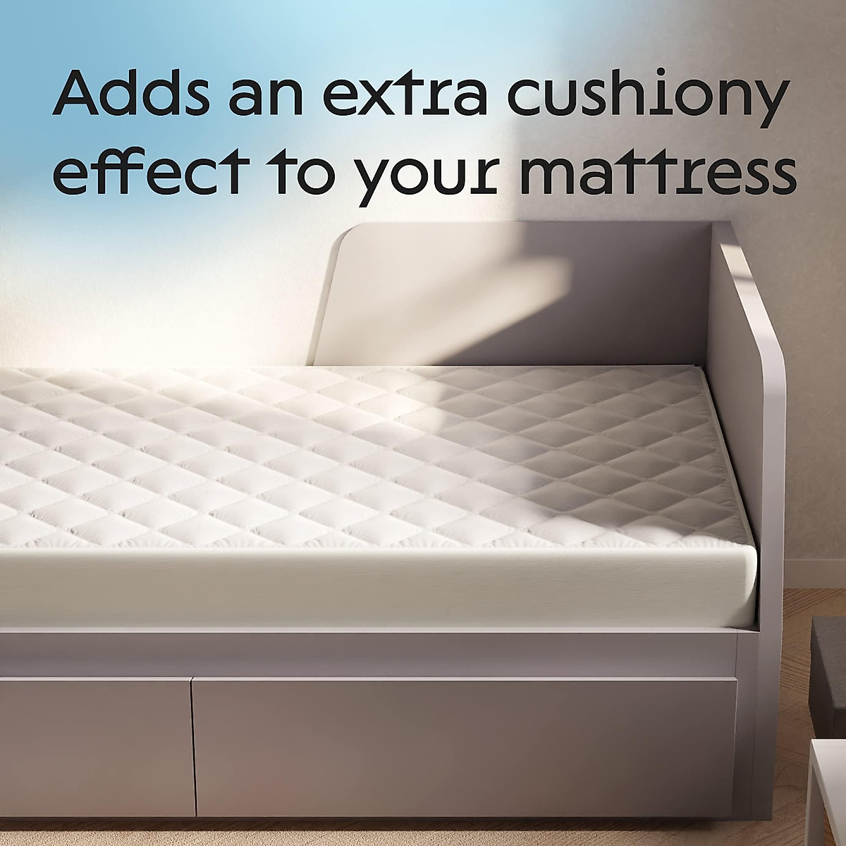 Niagara Cotton Mattress Protector Full 54x75 Non Noisy Cooling Breathable Ultra Plush Absorbent Extra Deep Fits 20 Inches Deep Mattress