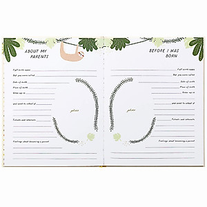 C.R. Gibson B248-22583 Baby Book with Gift Box, "Wild About You" Zoo Animal, 8.75'' W x 11.25'' H