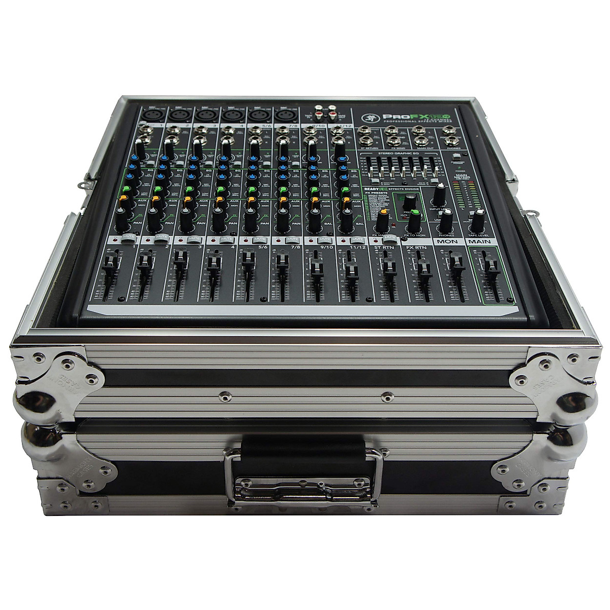 Harmony Audio HCPROFX12V2 Flight Transport Road Custom Case Compatible with Mackie PROFX12 Mixer