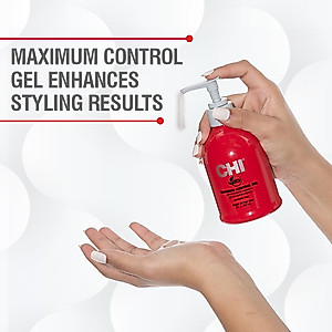CHI Infra Gel, Firm Hair Gel To Protect From Heat Styling, Provides Shine & Control to Hair, Sulfate & Paraben-Free, 8 Oz