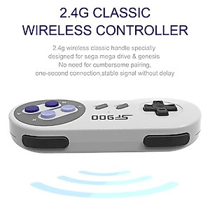 Classic Mini Retro Game Console Built in 5000 Classic Video Games,Dual 2.4G Wireless Controllers and HDMI HD Output,Mini Host with TF Expansion,Ideal Gift for Kids and Adult