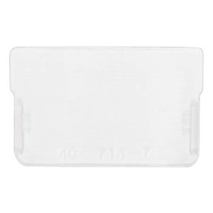 Akro-Mils 40716 Width Dividers for Plastic Storage Hardware and Craft Cabinet Small Drawers, (16-Pack), Clear, White