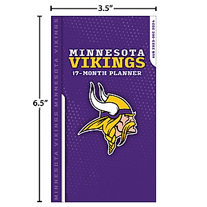 Turner Licensing Minnesota Vikings 2023-24 17-Month Pocket Planner