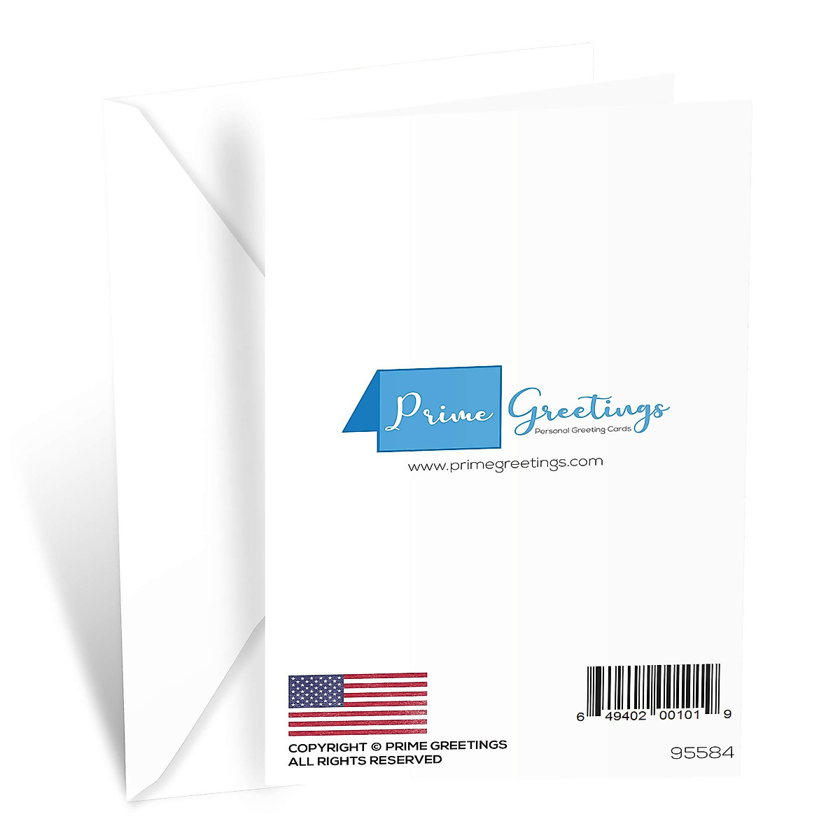 Prime Greetings Son Birthday Card, Made in America, Eco-Friendly, Thick Card Stock with Premium Envelope 5in x 7.75in, Packaged in Protective Mailer
