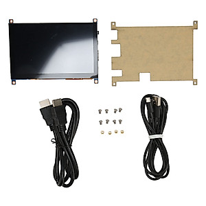 Zunate RasPi Touchscreen Monitor, 5 Inch 800x480 Portable Monitor Capacitive, HDMI Input, External Display Compatible with Ras Pi, Computer Secondary Screen
