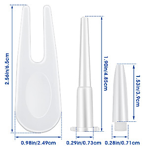 Yolev 12Pcs Yoga Ball Plug Exercise Ball Plug Exercise Ball Plug Replacement Kit Fitness Ball Plug for Fitness Exercise Ball Inflatable Bed Pool