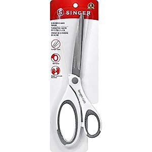 SINGER Fabric Scissors, 9.5" Dressmaker Shears with Comfort Grip Handles