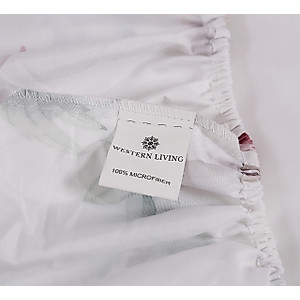 Western Living Dinosaur Crib Sheet, Unisex Dino Nursery Decor Watercolor Design Portable Infant Dino Fitted Crib Sheet Blanket, Dinosaur Room Decor for Infants, Toddlers, Baby Boy & Girl…