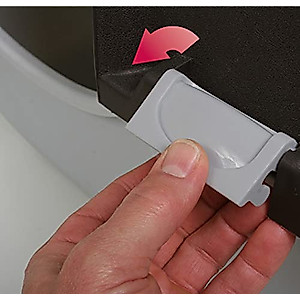 Omega Paw Self-Cleaning Litter Box, Pewter