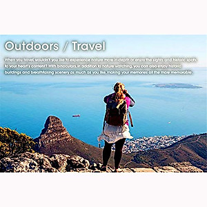 SPELL Compact Folding Binoculars, Telescope with Waterproof for Adults/Kids/Outdoorbirding/Travelling/Sightseeing/Hunting/Birdwatching