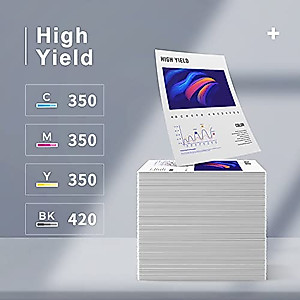 MYTONER Remanufactured Ink Cartridge Replacement for Epson 252 252XL Ink for Epson Workforce WF-7620 WF-7710 WF-3640 WF-3630 WF-3620 WF-7610 WF-7110 Printer (Big-Black Cyan Magenta Yellow,5-Pack)