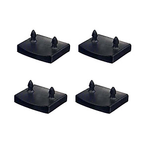 NANSHINE 20PCS 55.5-57mm Replacement Bed Slat Holders Kits Bundles Plastic Centre Caps Holders