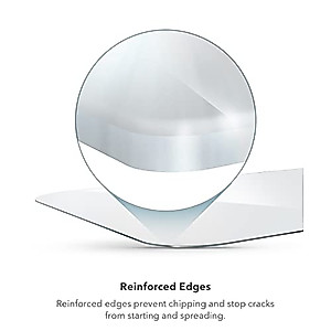 ZAGG InvisibleShield Glass Elite VisionGuard Screen Protector for Apple iPhone 14 Plus/ 13 Pro Max - 5X Stronger, Blue-Light Protection, Anti-Fingerprint Technology, Easy to Install