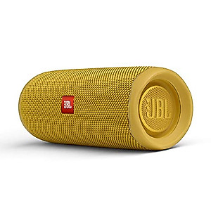 JBL FLIP 5 Waterproof Portable Bluetooth Speaker - Yellow (Renewed)