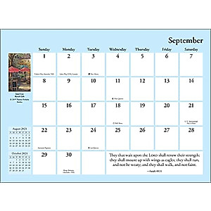Thomas Kinkade Studios 12-Month 2024 Monthly Pocket Planner Calendar with Scripture
