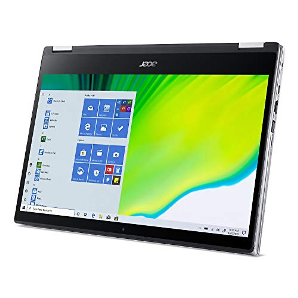 Acer Spin 3 Convertible Laptop, 14" Full HD IPS Touch, 10th Gen Intel Core i5-1035G4, 8GB LPDDR4, 512GB NVMe SSD, WiFi 6, Backlit KB, Fingerprint Reader, Rechargeable Active Stylus, SP314-54N-50W3