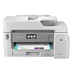 Brother Inkjet Printer, MFC-J5845DW XL, INKvestment Color Inkjet All-in-One Printer with Wireless, Duplex Printing and Up to 2-Years of Ink In-box