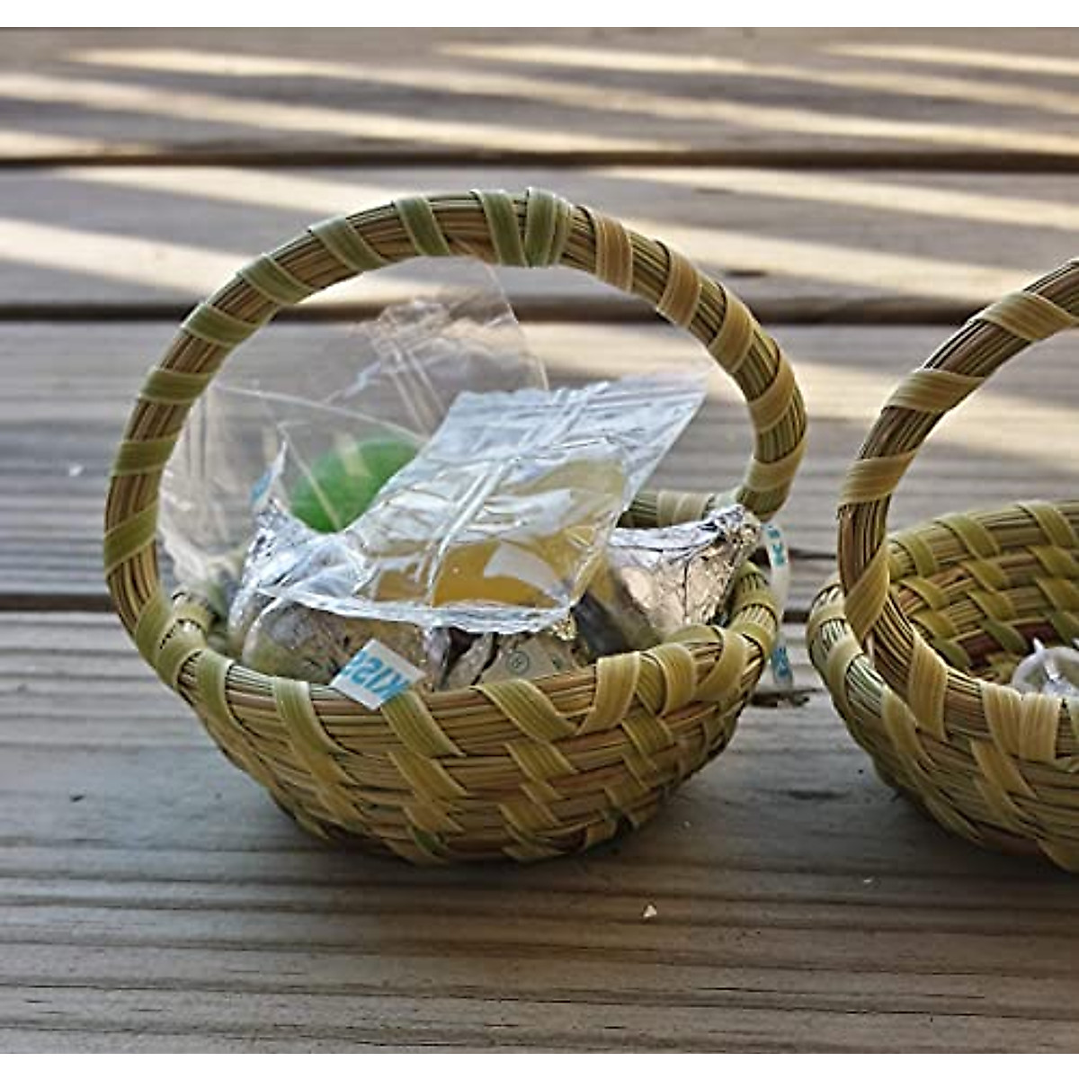 Sweetgrass Mini One Handle Basket