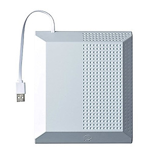 Gam3Gear External Portable Cooler Cooling Fan LED Indicator for Xbox One S Slim Console - White