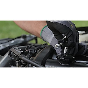 G & F Products 1529XL-DZ Knit Work Gloves, Textured Rubber Latex Coated For Construction, Black, XLarge,Gray