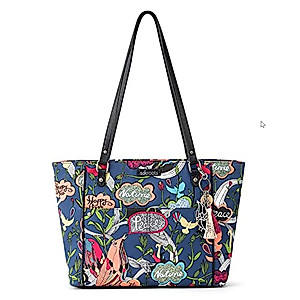 Sakroots Artist Circle Medium Tote River Peace