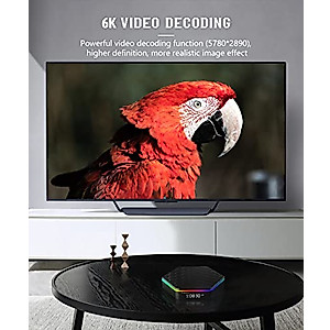 Android 12.0 TV Box T95Z Plus Android Box 4GB RAM 32GB ROM Support HD 6K/ 3D/ H.265 100M LAN 2.4/5G Dual WiFi BT 5.0 Android Box