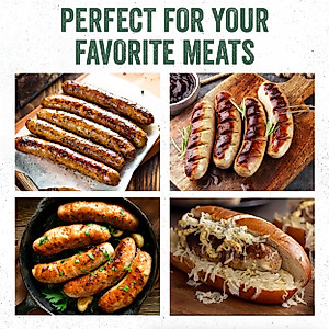 LEM Products 141 8 oz. Vacuum Sealed Bag - Hog Casings for 25 lbs. meat