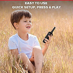 Walkie Talkies for Adults-Wishouse 2 Way Radio Long Range,Hiking Accessories Camping Gear Toys for Kids with Flashlight,SOS Siren,NOAA Weather Alert Scan,VOX,22 Channel,Easy to Use(No Battery Charger)