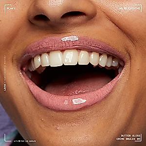 NYX PROFESSIONAL MAKEUP Butter Gloss, Non-Sticky Lip Gloss - Creme Brulee (Natural)