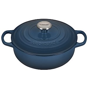Le Creuset Enameled Cast Iron Signature Sauteuse Oven, 3.5 qt., Deep Teal