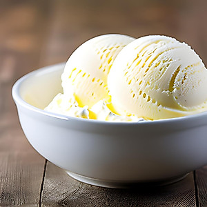 Nostalgia Ice Cream Mix, Flavors Vanilla and Chocolate, 2 Pack of 8 ounce Delicious Premium Old Fashioned Ice Cream Mix Bundle with 2 Homestay Helpers Wipes