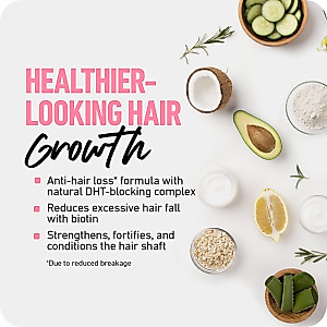 Boldify Natural 3-in-1 Hair Volumizer for Fine Hair - Instant Plumping Serum, Leave-In Conditioner & Blow Dryer Treatment - 8oz