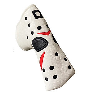 Golf Putter Cover, Hockey Face Blade Putter Head Cover Headcover Golf Club Cover for All Brand