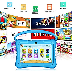 YOBANSE Kids Tablet, 7 inch Tablet for Kids 3GB RAM 32GB ROM