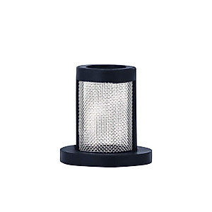 YUHX 7/8" Toilet Water Filter Screen Adapter (2 PCS) for 7/8 Toilet Tank Fill Valve and Bidet T Connector, 7/8 inch Male to 7/8 inch Female with Built-In Filter