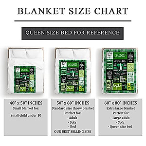 Golf Gifts for Men Unique - Funny Golf Gifts - Golfing Gifts for Men Women - Best Golf Gift - Golf Gift for Him- Golf Stuff Gift - Mens Golf Gifts Ideas - Golf Themed Gifts Blanket 50" x 60"