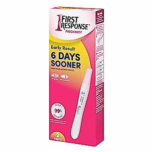 First Response Early Result Pregnancy Test, 2 Pack (Packaging & Test Design May Vary)