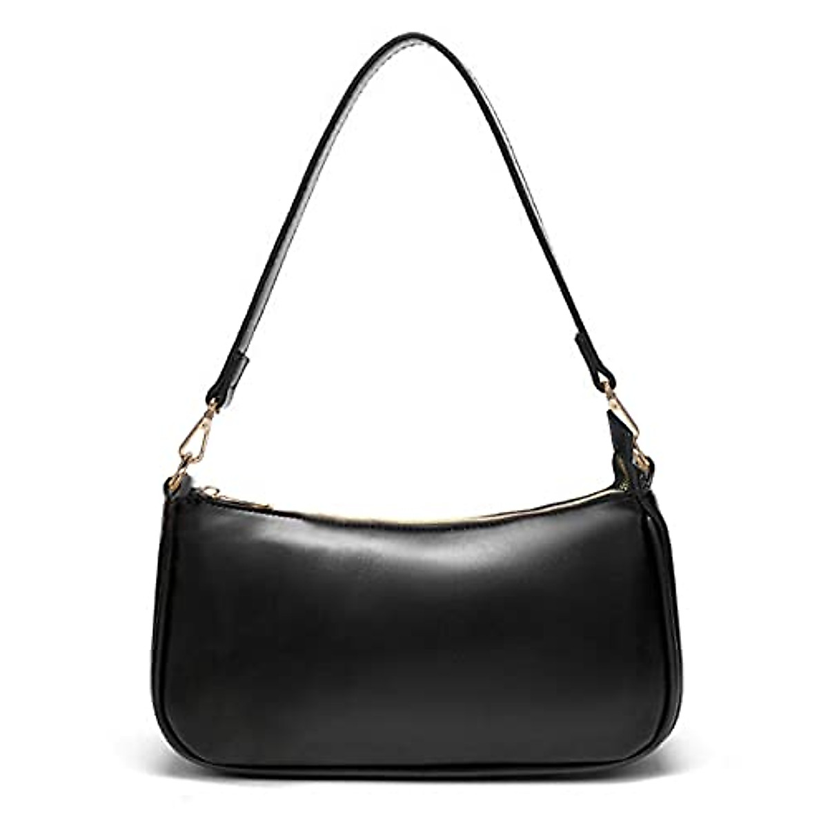 NIUEIMEE ZHOU Shoulder Bag for Women Retro Vegan Leather Classic Clutch Tote HandBags Purses with Zipper Closure