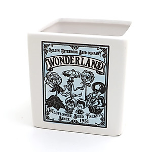 Alice's Adventures in Wonderland, indoor planter, container, Lennymud by Lorrie Veasey