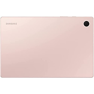 Samsung Galaxy Tab A8 10.5-inch (1920x1200) WiFi Only Tablet Bundle, Eight-Core Unisoc T618 Processor, Bluetooth, Front & Rear Camera, Smart Switch,Android 11 + Accessories (64GB, Pink Gold) (Renewed)