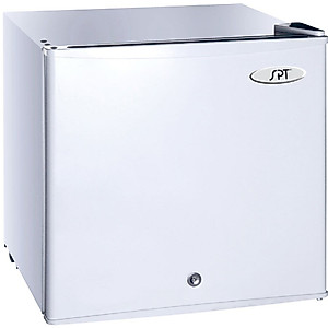 SPT UF-114W Upright Freezer, White, 1.1 Cubic Feet