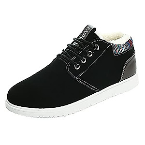 Boots for Men,Mens Winter Trekking Backpacking Boots Waterproof Non Slip Fur Casual Lightweight Hiking Boots for Men